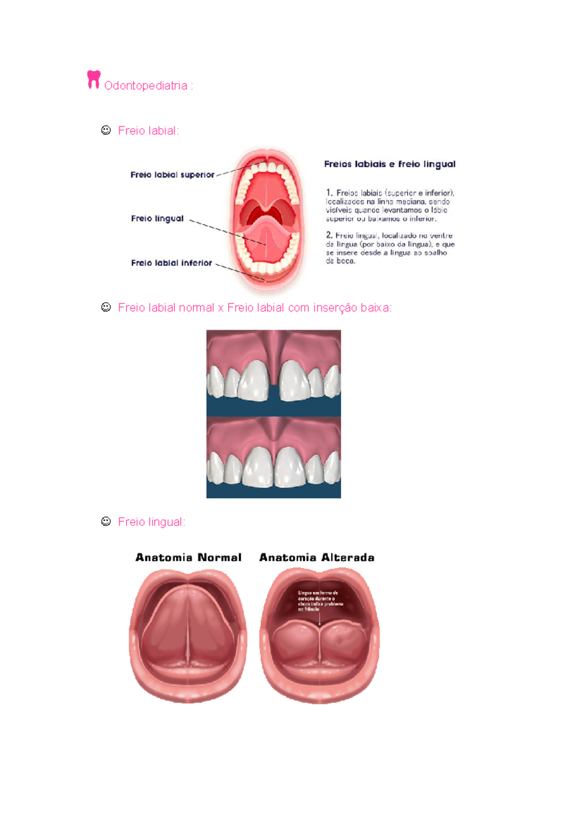 Odontopediatria - resumo de avaliação clínica odontopediátrica ...