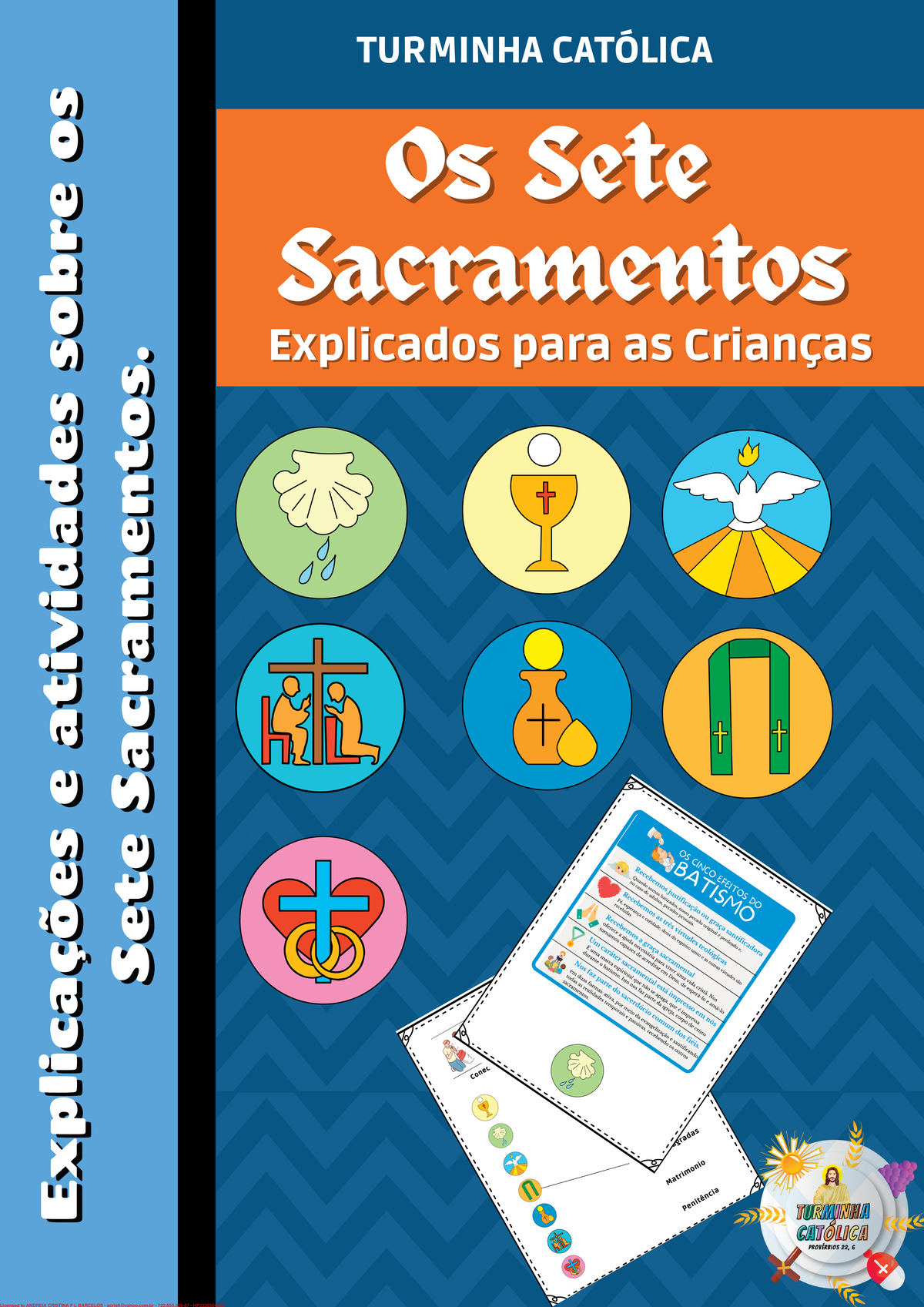 OS+SETE+ Sacramentos - Estudo de educação religiosa - Os Sete Os Sete ...