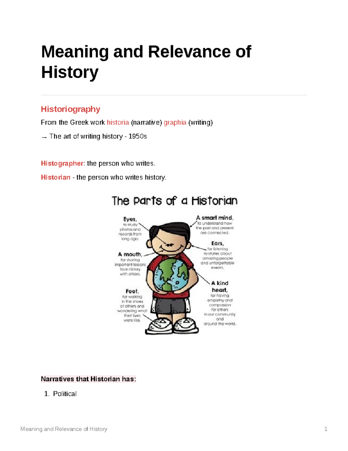 Meaning and Relevance of History - Readings in Philippine History ...