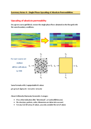 Upscaling 5 - Upscaling arithmetic, harmonic, and geometric averages of ...