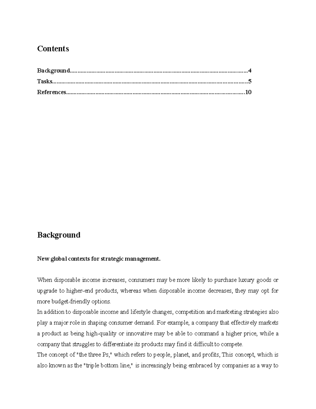 Task01 - Task 1 - Contents - Studocu