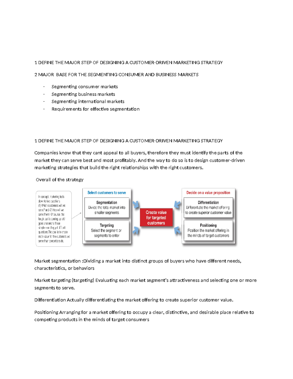 Content for chapter 7 PMK - 1 DEFINE THE MAJOR STEP OF DESIGNING A ...