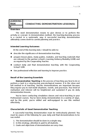 Learning-Task-7-SORO, Kristal DG - LEARNING TASK USING ASSESSMENT IN ...
