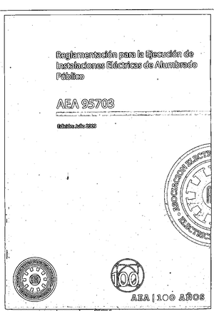 AEA 95301- 2006 - MANUALES - ELECTROTÉCNICA ARGENTINA DE MEDIA Y ALTA TENSIÓN ©Edición (2006 ...
