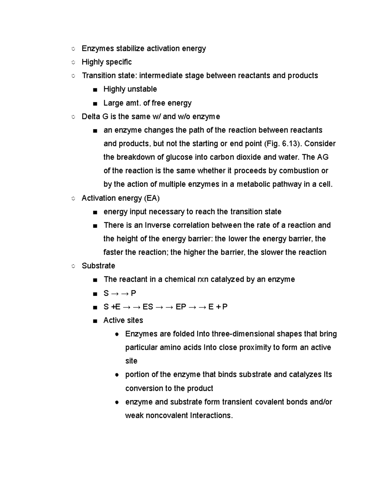 Activation energy - Studocu