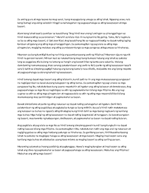 Bigkis ng Lahi - Filipino: Wikang Mapagpalaya - Bigkis ng Lahi “Ang ...