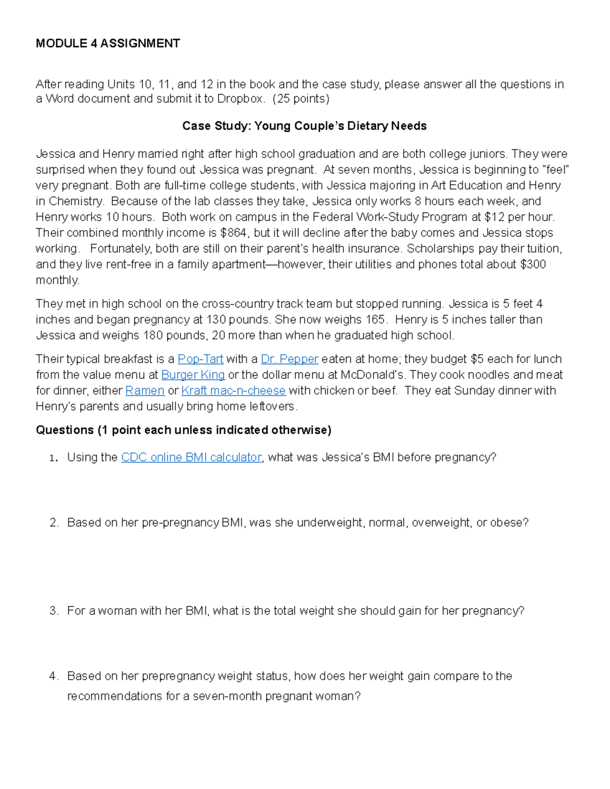 Module 4 Assignment NFS 1240 2023 - MODULE 4 ASSIGNMENT After reading ...