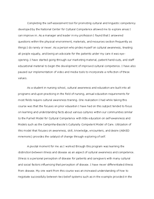 D218 Leadership Skills and Mindset Reflection Task 2 - Task 2 ...