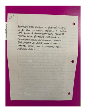 Chem Taylor 2 - AP Chem Prep - Unit 9 Progress Check: MCQ Copyright ...