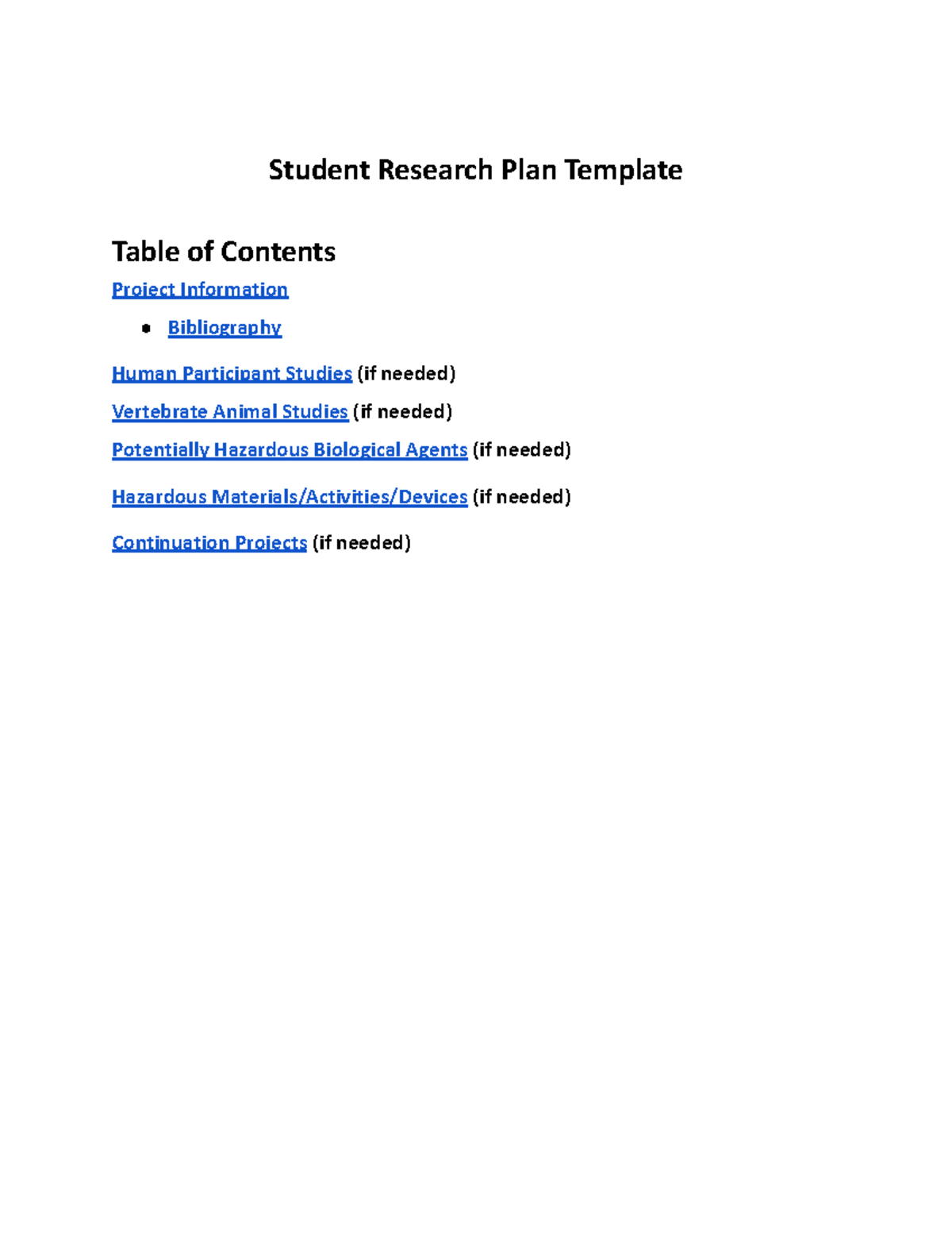 Alfredo M Research Plan - Google Docs - Student Research Plan Template ...