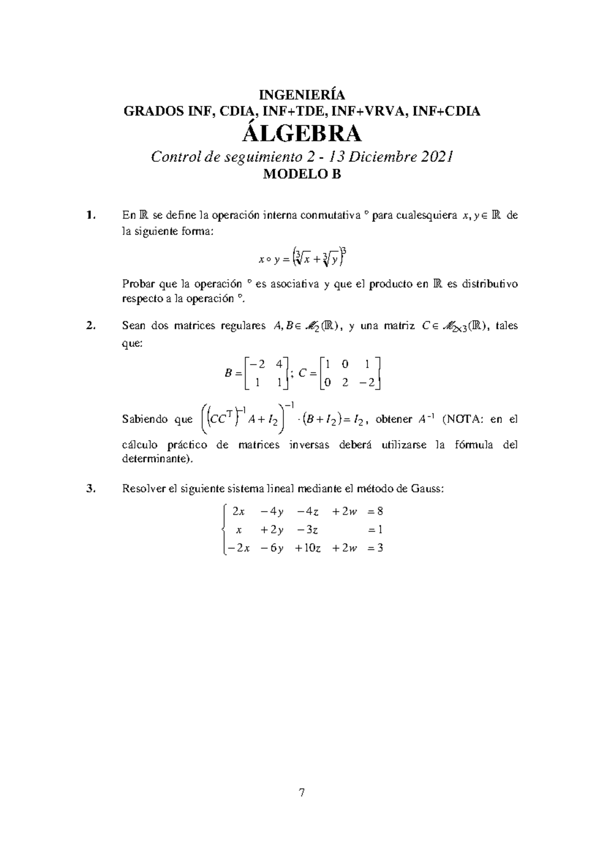 Ex Par Álgebra Dic 2021modelo B·Resolución - INGENIERÍA GRADOS INF ...
