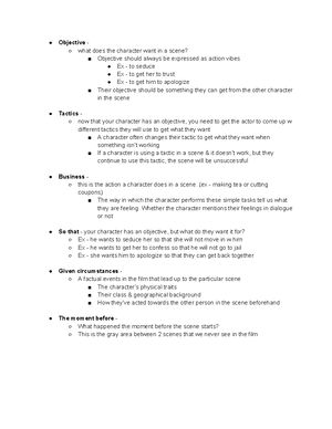 3/21 notes camera - The language of the camera Frame → shot → ...