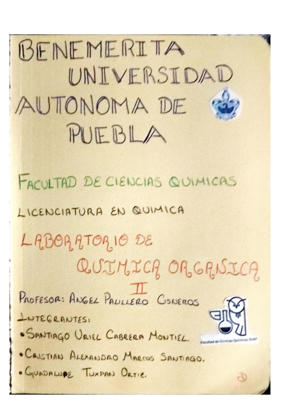 Bitácora práctica 1 organica - Quimica organica II - Studocu