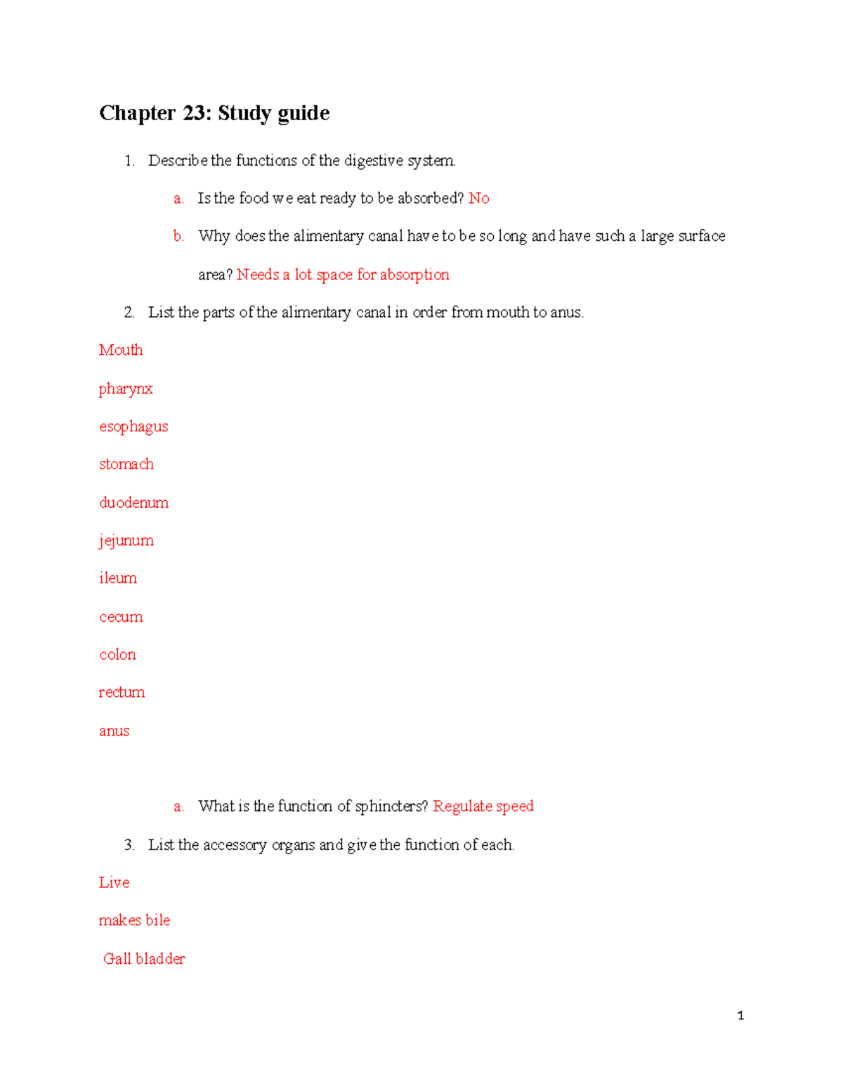Ch 23 Study Guide Final - Helpful notes for Chapter 23 - Chapter 23 ...