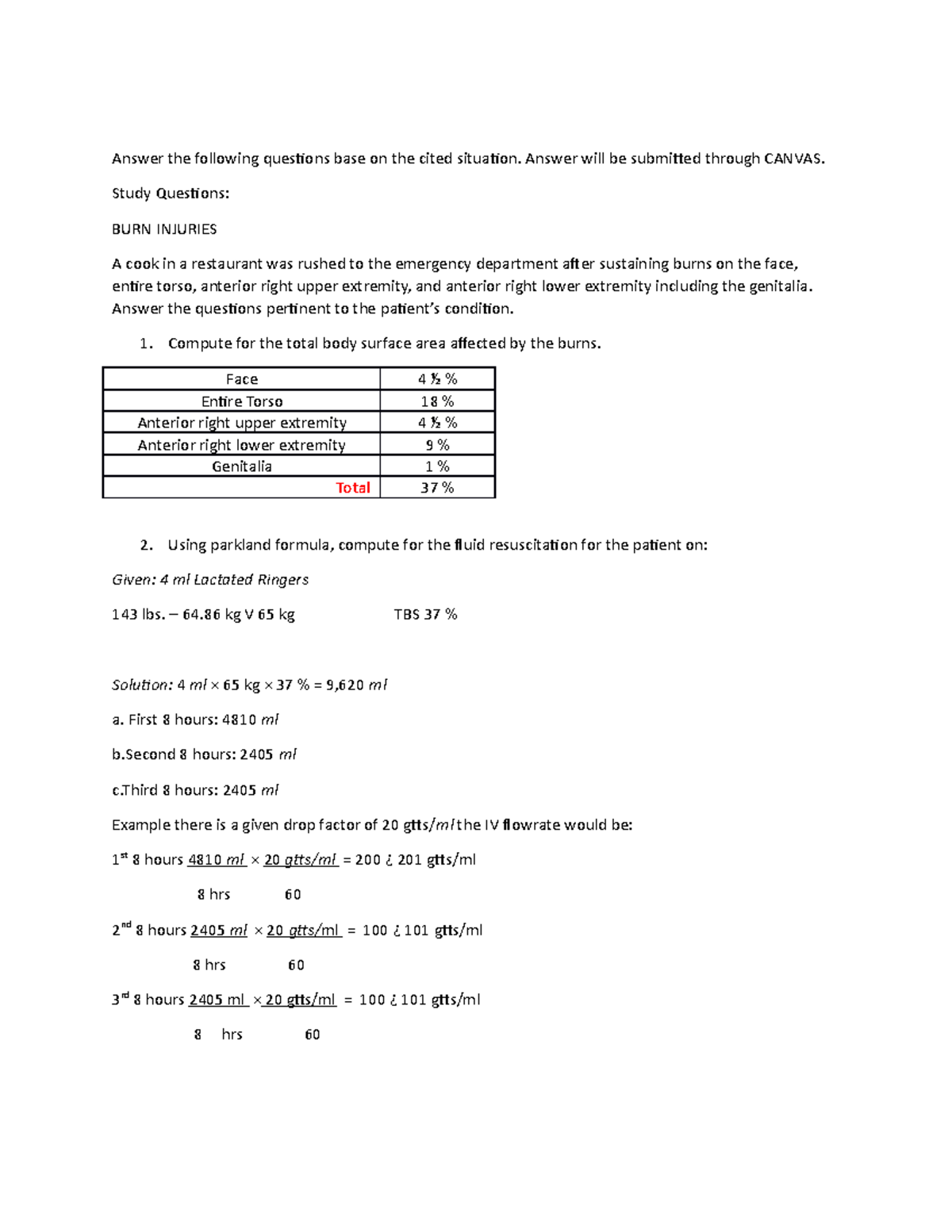 Wk9- BURN - 312 - Answer the following questions base on the cited ...
