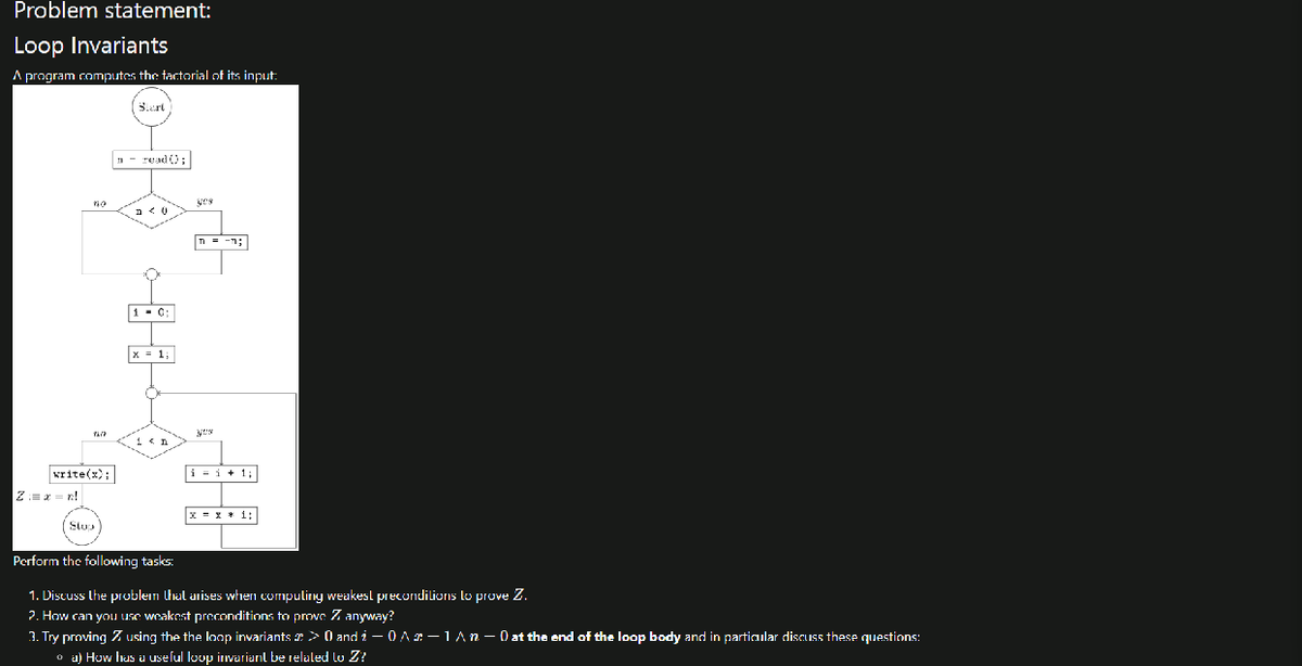 loop invariant komplett - Funktionale Programmierung - Studocu