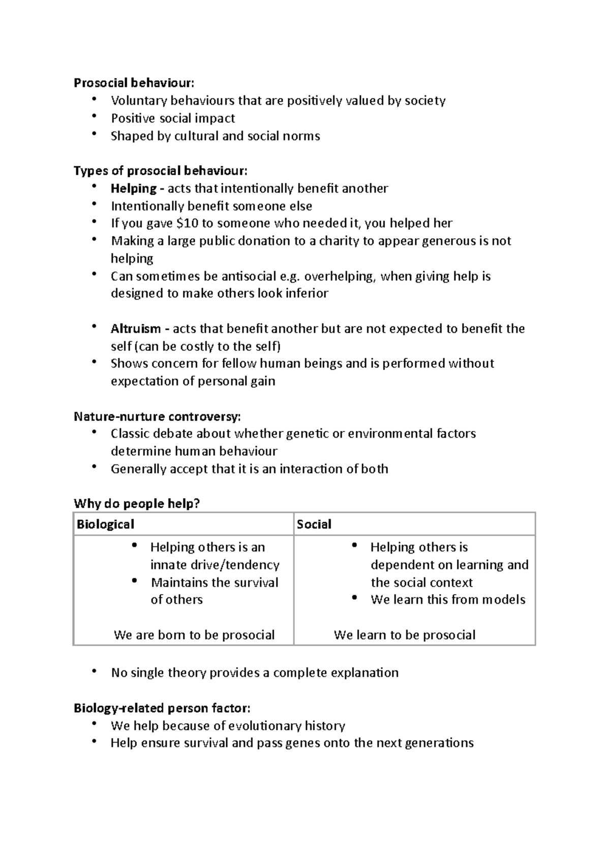Hps204 - week 10 - Very detailed weekly notes that goes with the ...