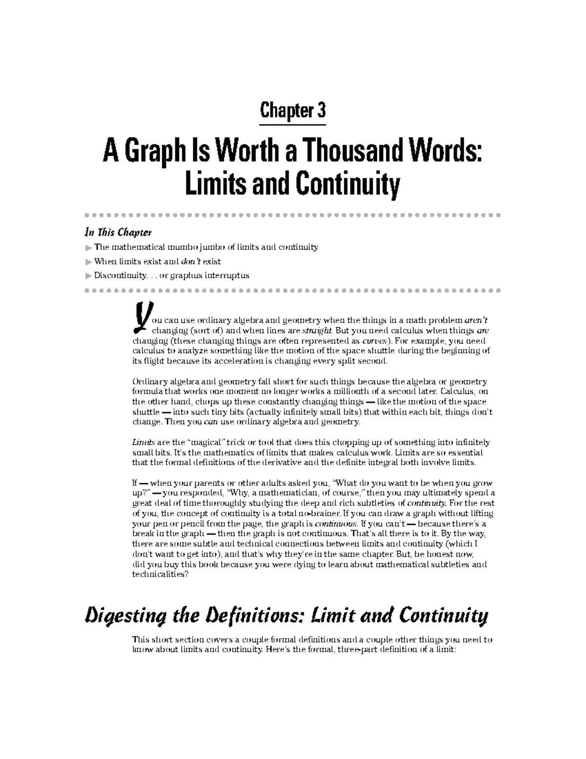 Calculus- Limits and Continuity Review - ›∏ø∞ ̈ªÆ Ì fl ŸÆø∞∏ ≠ ...±Æ ̈∏ ...