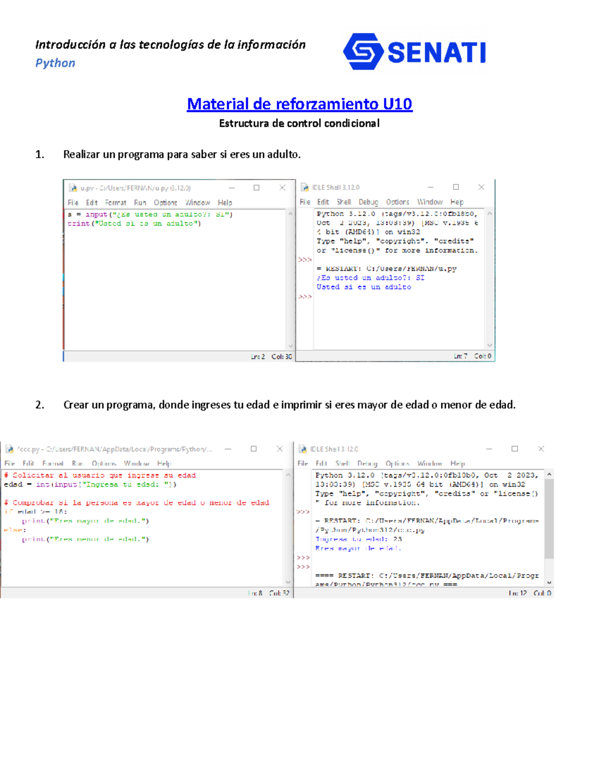 Material de reforzamiento U10 Reueltoo - Python Material de reforzamiento U Estructura de ...