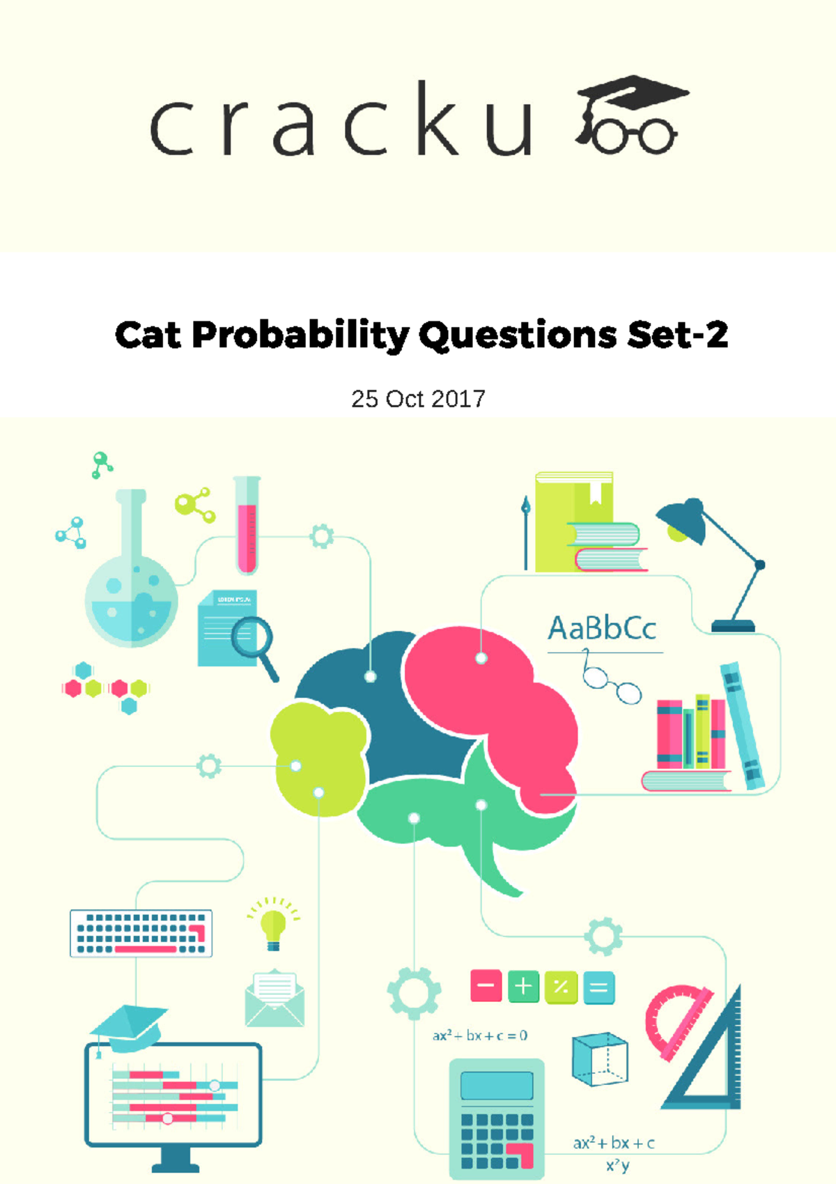 Cat Probability Questions Set-2 - If the number of different ways of ...