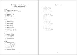 1 Algebra-practice-1-slides - Algebra practice part 1 A. Operations ...
