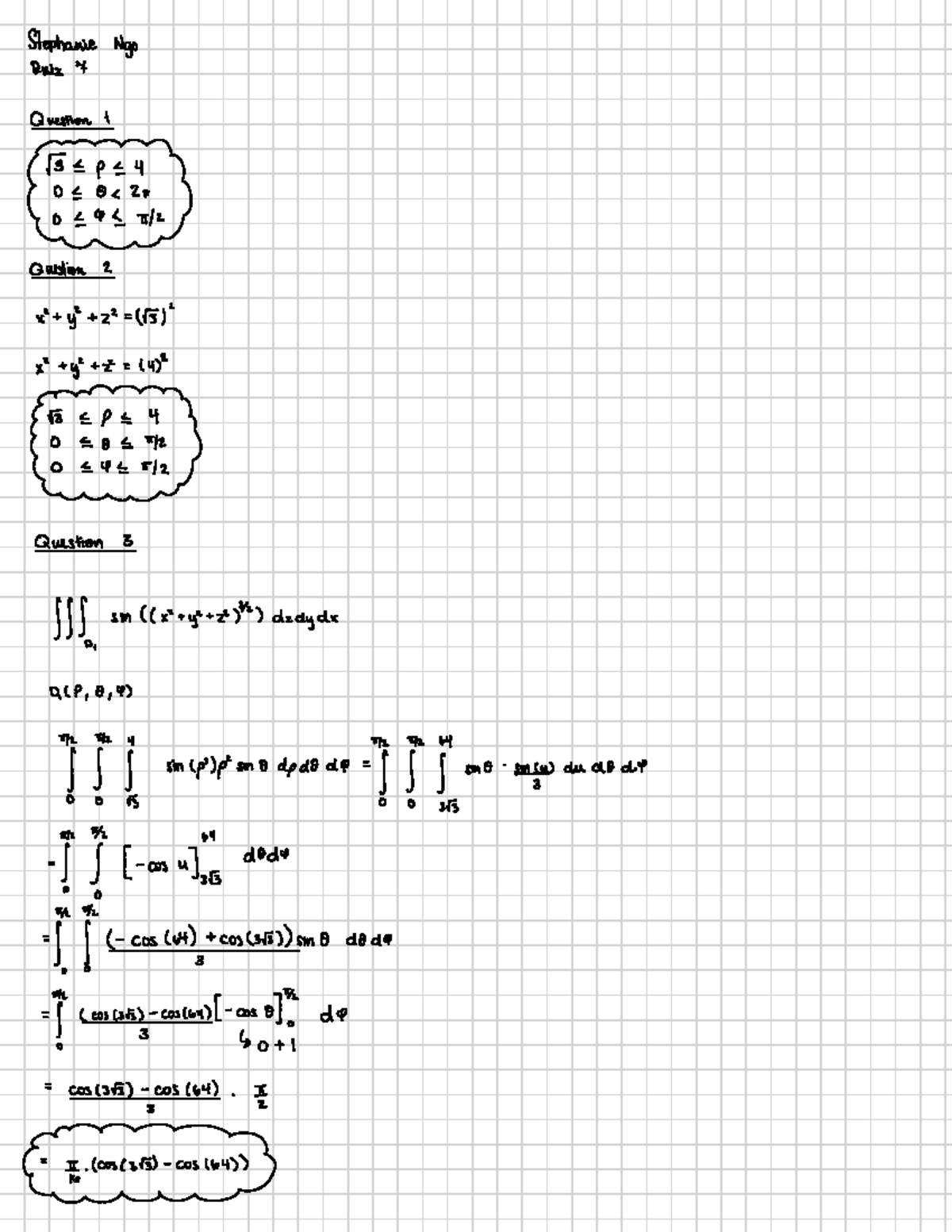 Quiz 7 - Quiz - ####### Stephanie Ngo Quiz 7 Question 1 53