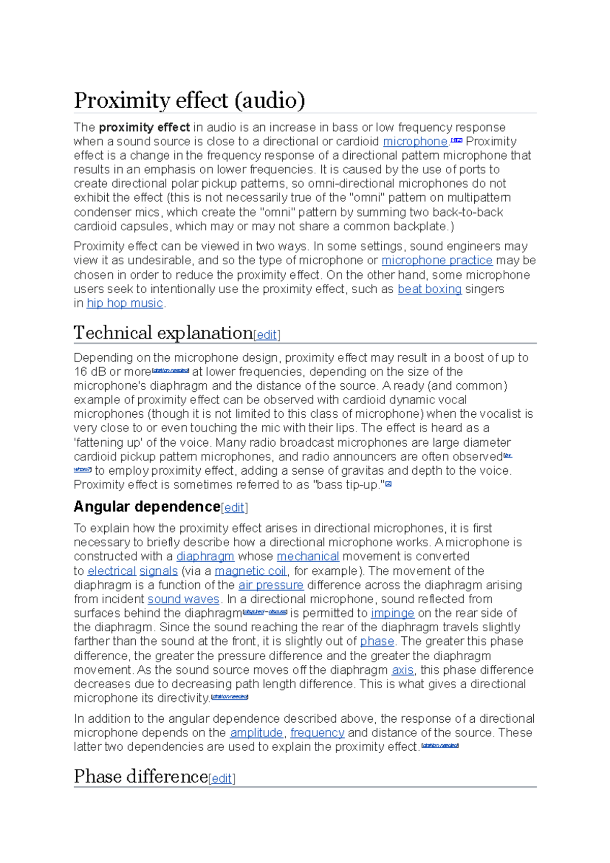 Proximity effect - [1][2] Proximity effect is a change in the frequency ...