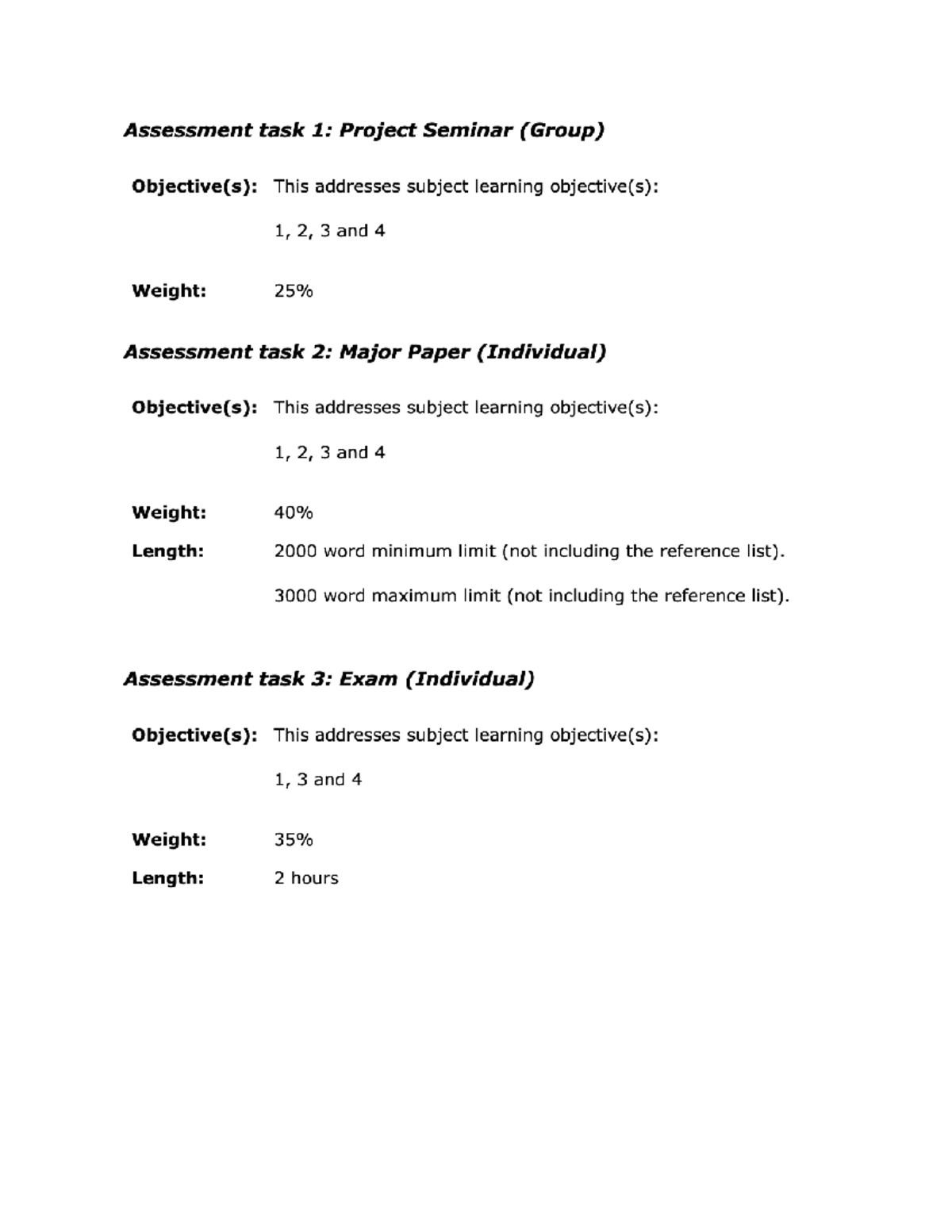 Managing professional sport task 1 subject outline - 21646 - Studocu