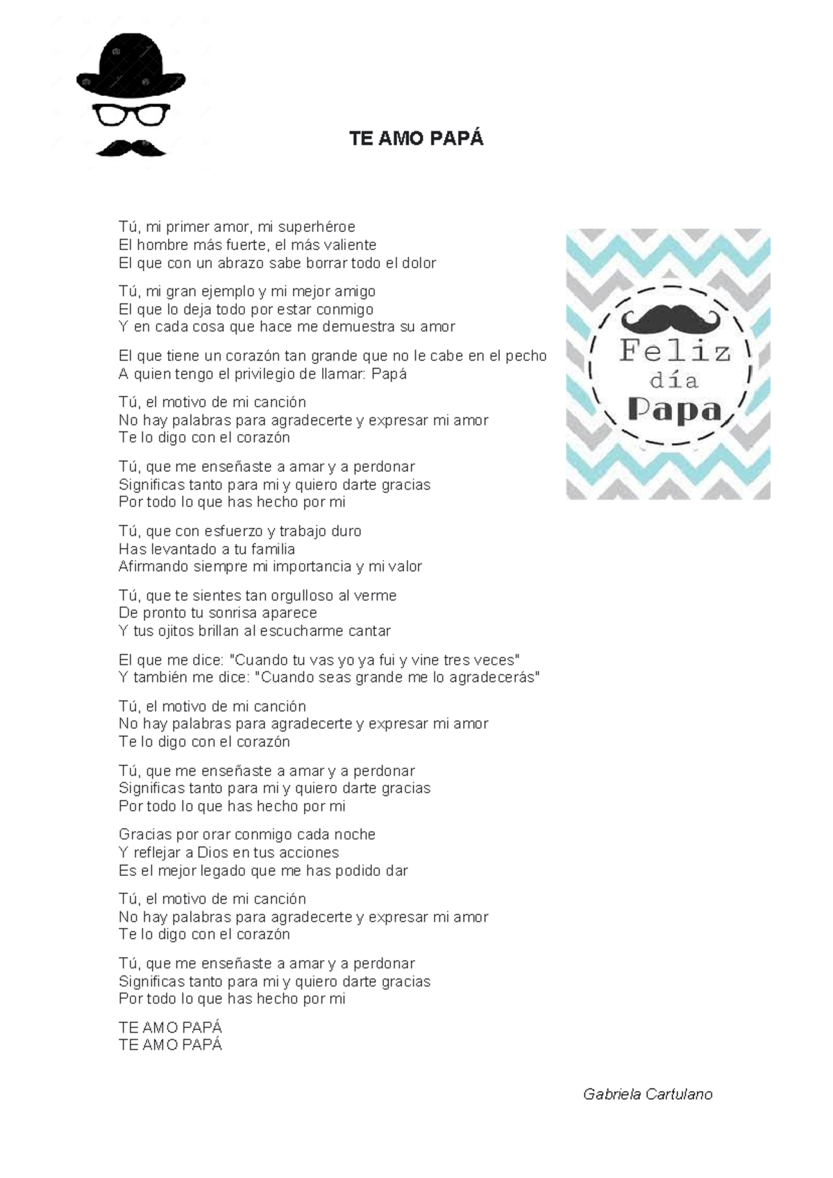 TE AMO PAPÁ - TE AMO PAPÁ Tú, mi primer amor, mi superhéroe El hombre más fuerte, el más ...