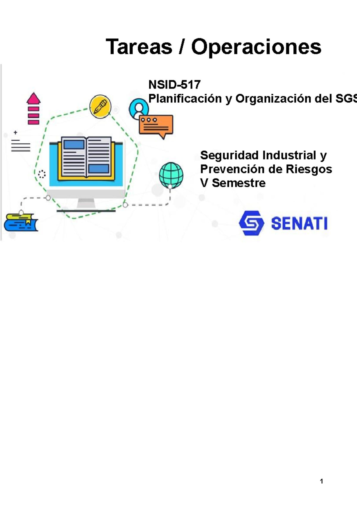 NSID NSID-517 Trabajofinal - NSID- Planificación y Organización del SGS ...