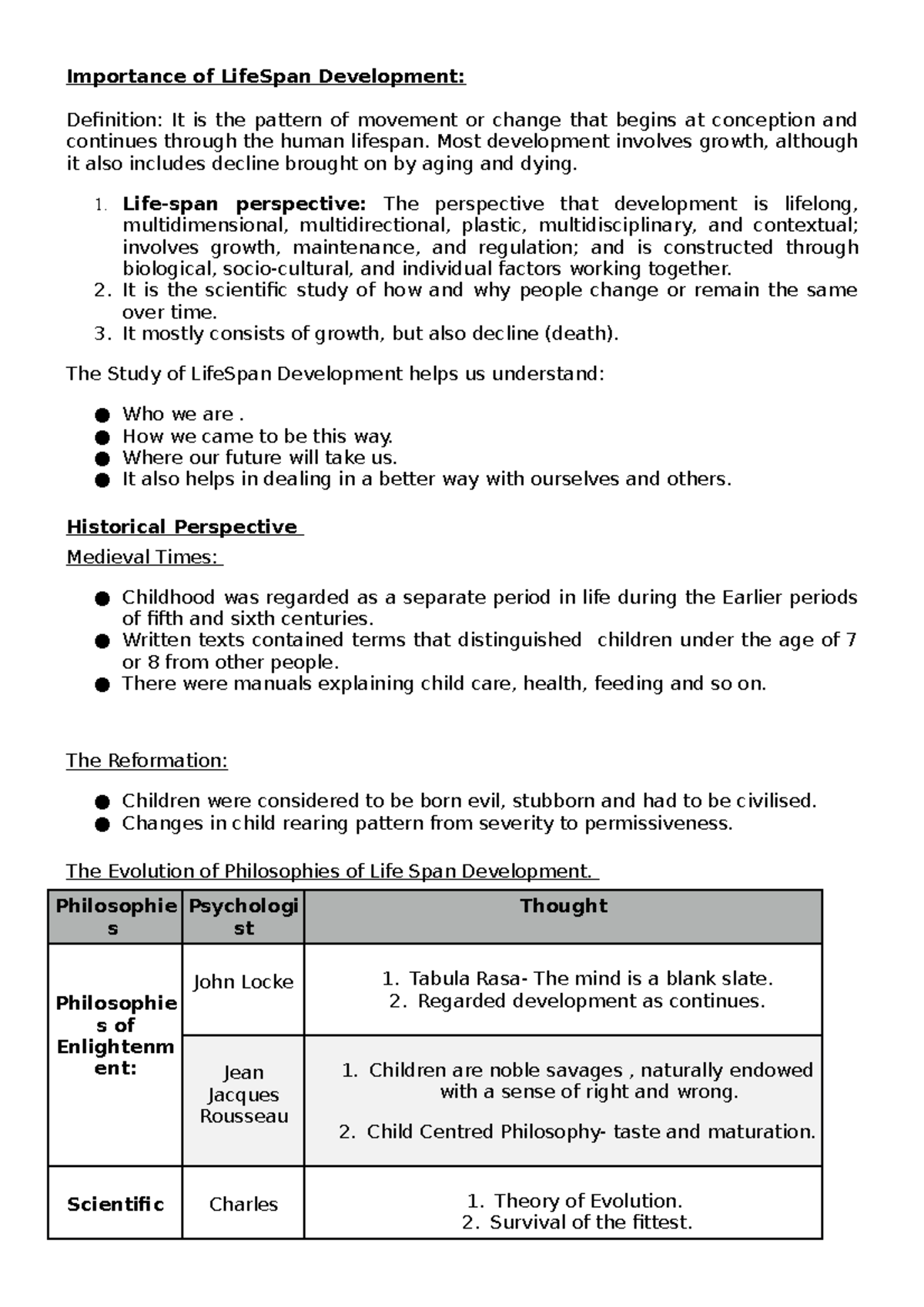 Chapter 1 Introduction - Developmental Psychology - Christ University ...