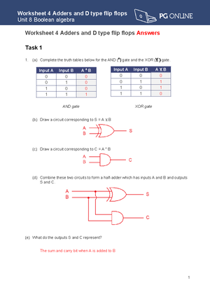 Systems software Worksheet 1 Task 1 Answers - Worksheet 1 Functions of an OS Unit 2 Systems ...
