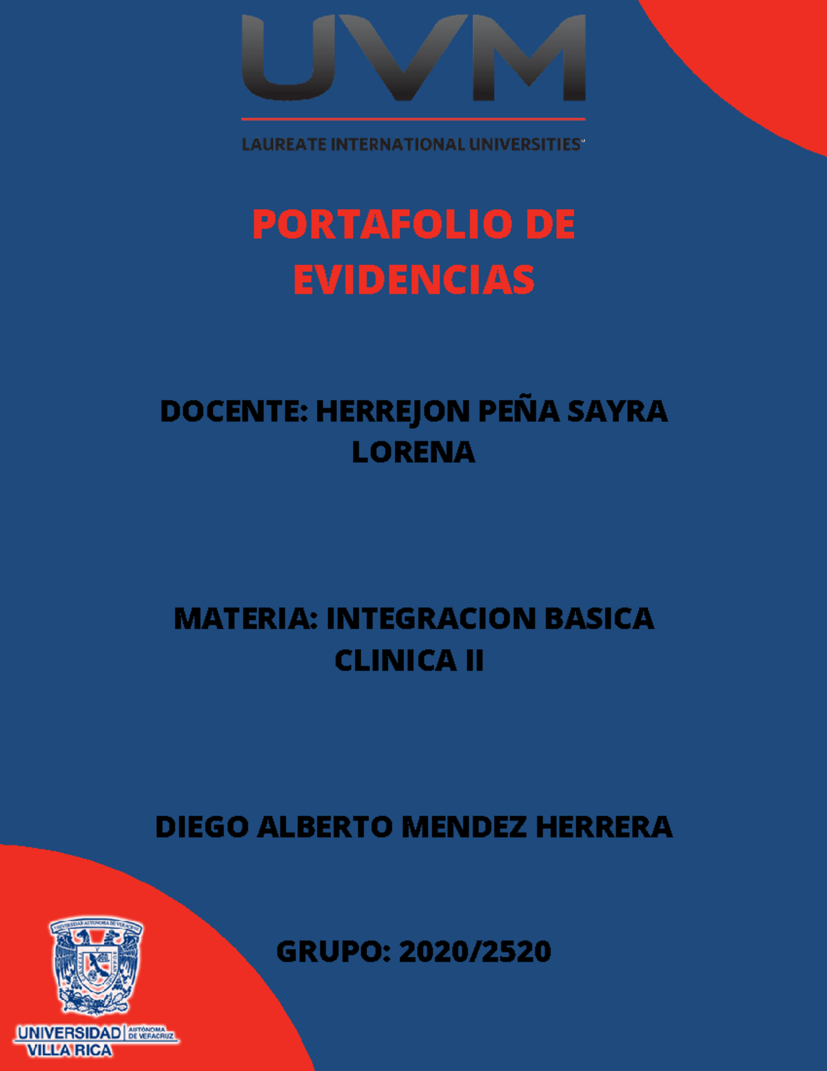 Portafolio DE Evidencias IBC II - PORTAFOLIO DE EVIDENCIAS DOCENTE ...