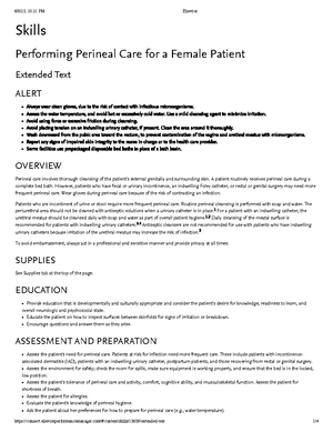 Clinical Skills Handling Medication Variations - 6/15/23, 8:52 PM ...