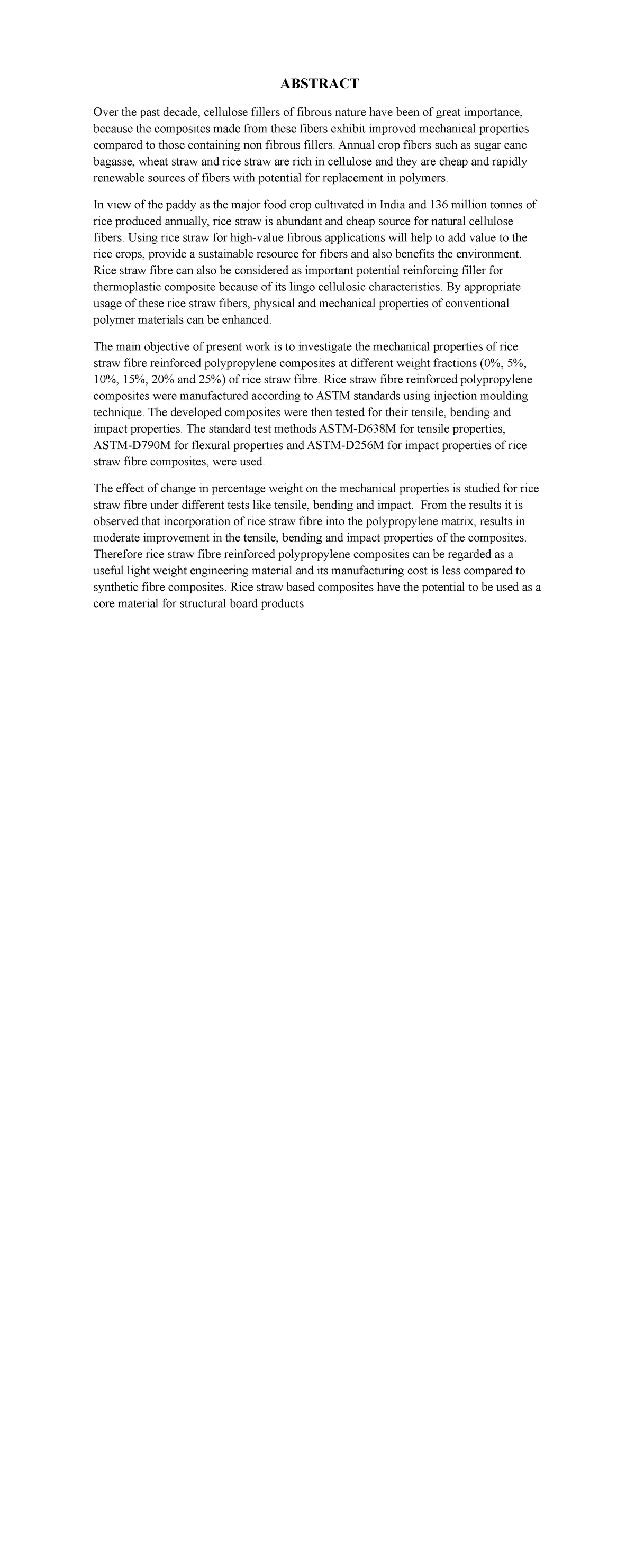 Abstract 2 - data - ABSTRACT Over the past decade, cellulose fillers of ...