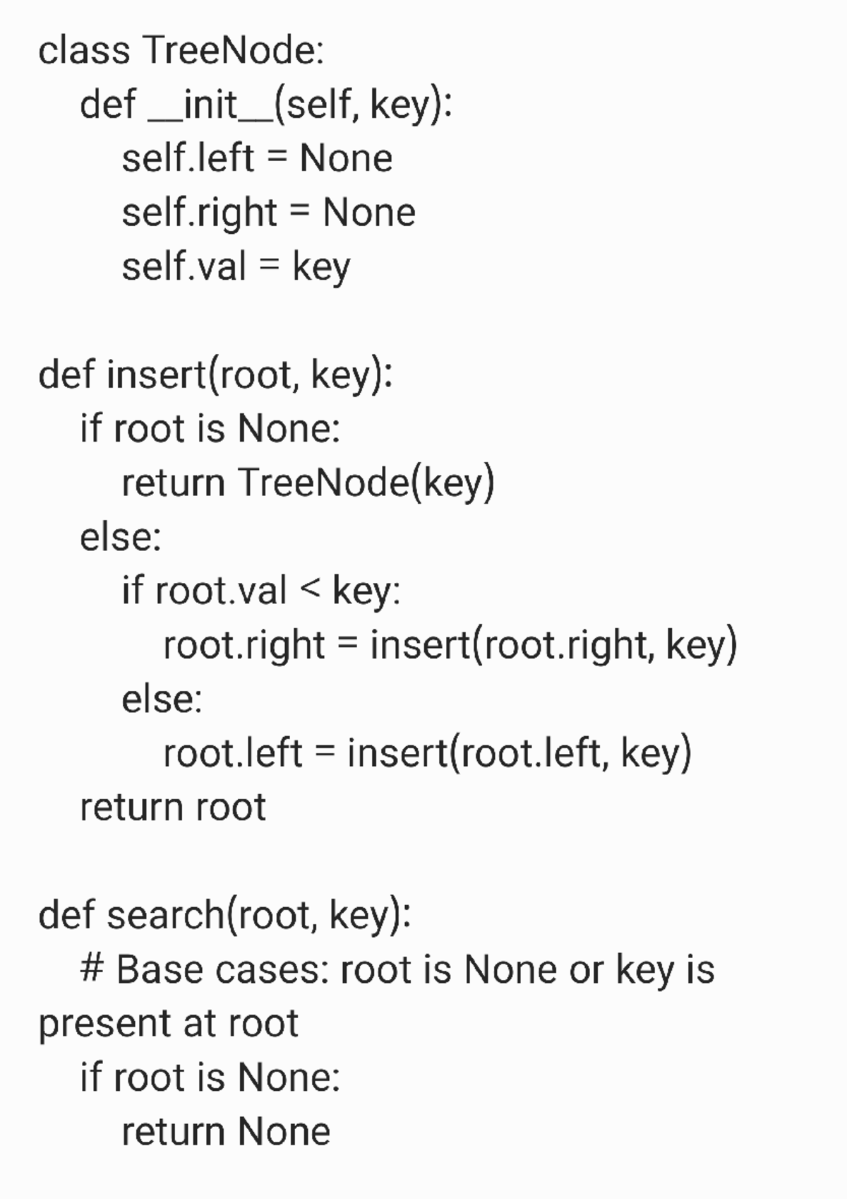 Notes 241113 215055 - Nothing - class TreeNode: def f__init_(self, key ...