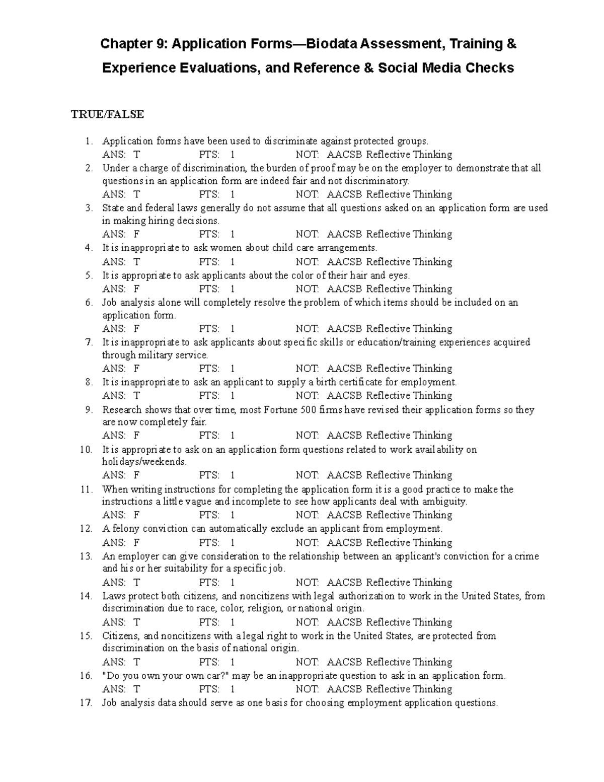 PHT 860 - Chapter 9 Questions and Answers Textbook Assignment - Chapter ...