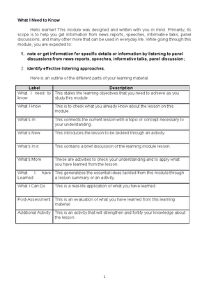 Q1 Module 3 Evidences of a Chemical Reaction - Advanced Chemistry ...