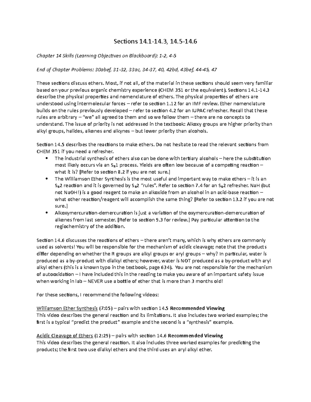 Reading Guide 14 1-14 3-14 5-14 6 - Sections 14.1-14, 14-14. Chapter 14 ...