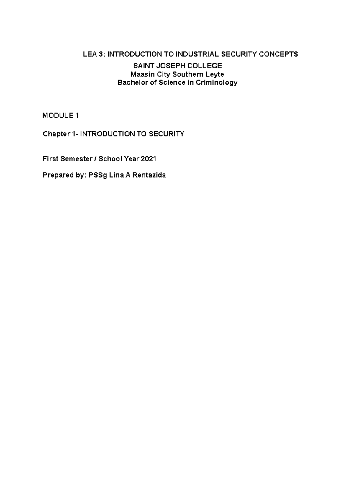 Module On Lea 3 Module 1 Sent To StudentINSTITUTIONAL CORRECTION