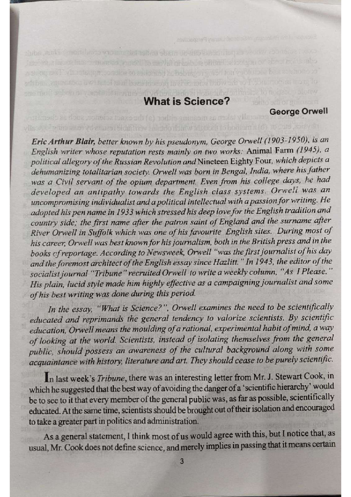 What is science page 01 - Core text for common course 6 for B.A /B.Sc ...