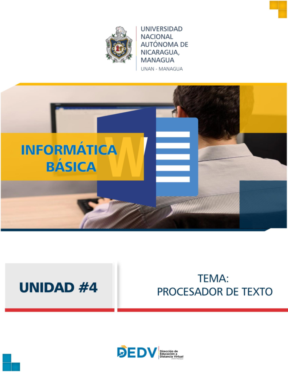 Guia de estudio unidad 4 manual de word - Warning: TT: undefined function: 32 Botón de Archivo ...