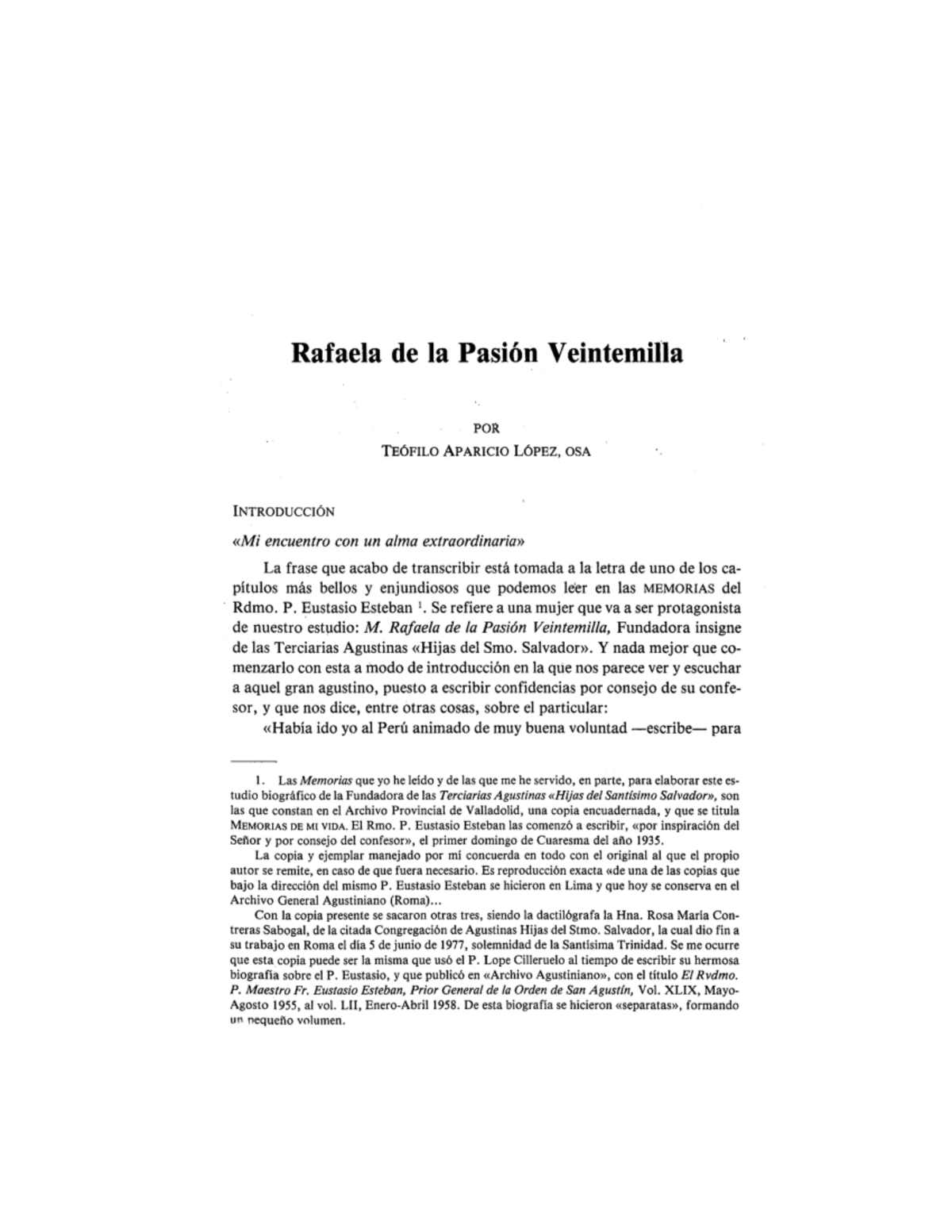 Archivo 1986 05 - ... - Rafaela de la Pasión Veintemilla POR Te ó f i l ...