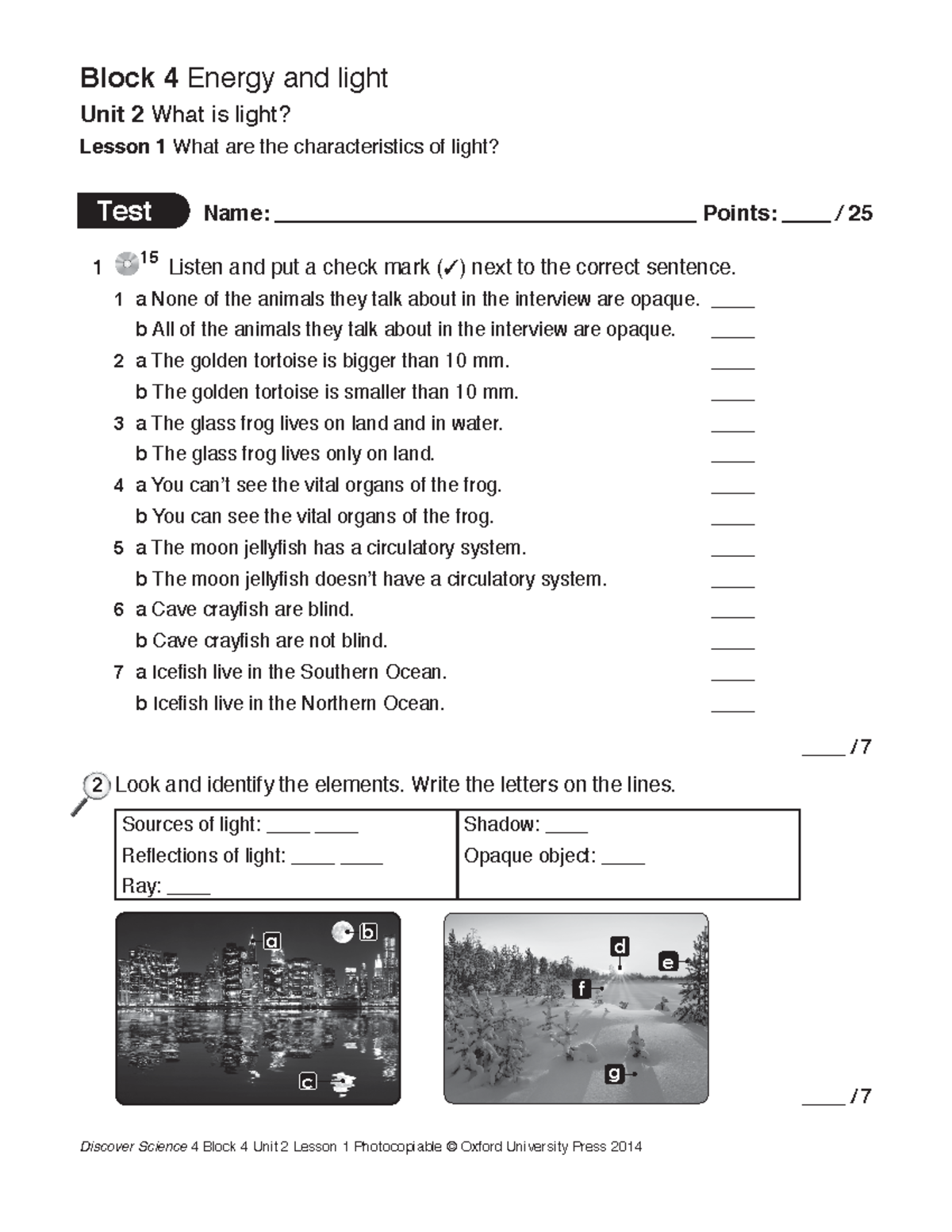 L4B4U2L1Test - Notes for exam - Test Name: Points: / 25 Discover ...