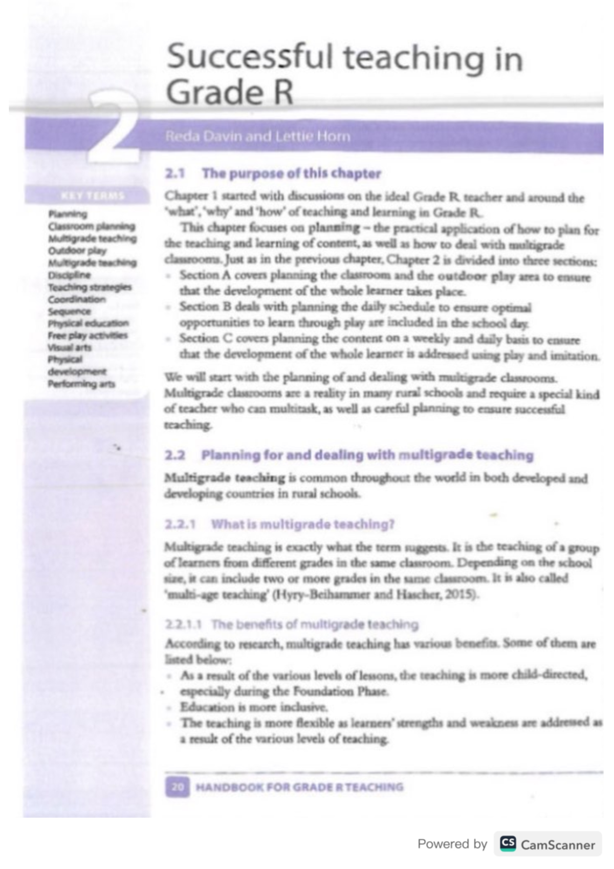 Chapter 2 handbook - EDU202 - Studocu