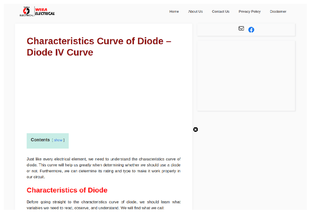 characteristic curve of a diode - Electric circuit - Studocu