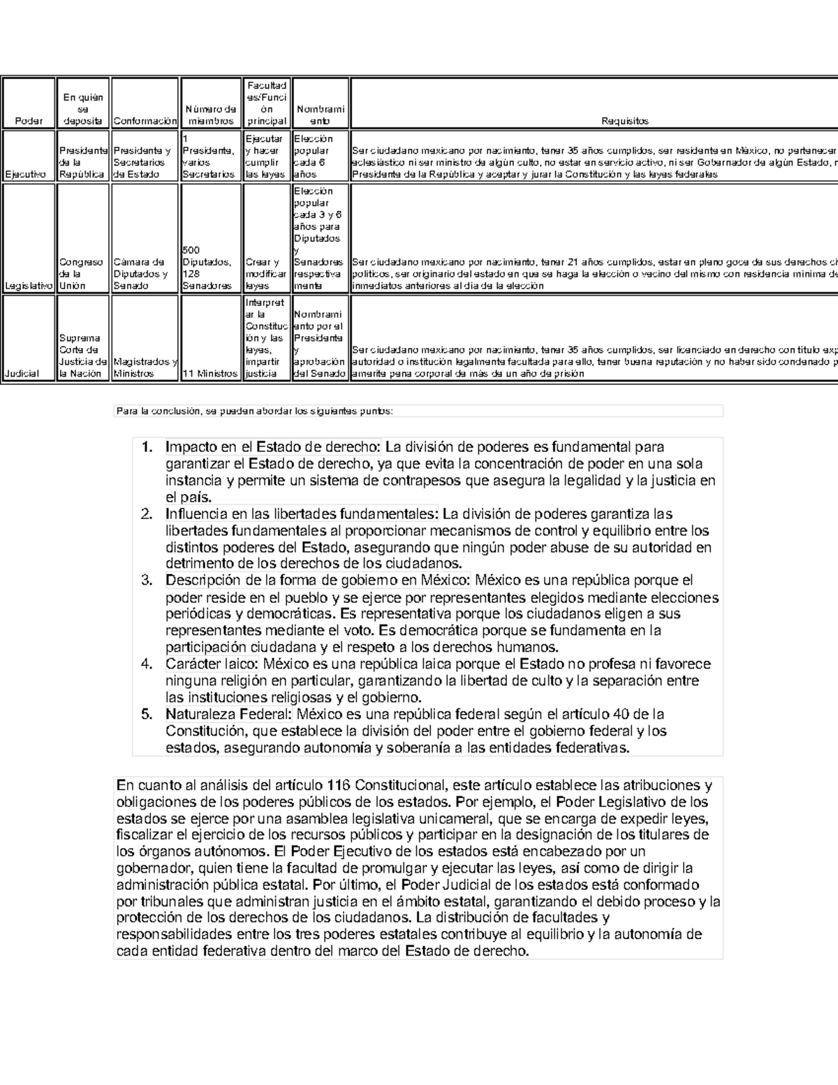 A4 - actividad 4 - Para la conclusión, se pueden abordar los siguientes ...