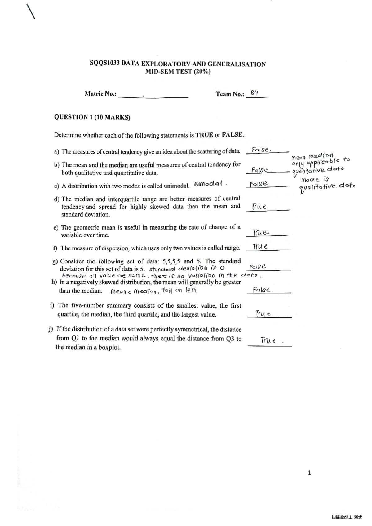Data midsem test sample B4 - SQQS1033 DATA EXPLORATORY AND ...