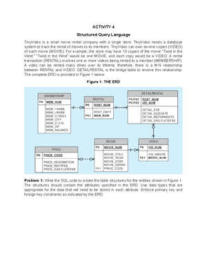 Structure query language reviewer - Answers to Review Questions 1. In a ...