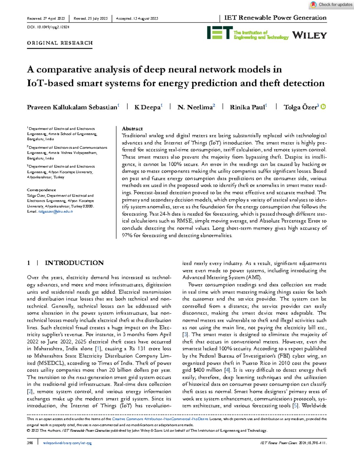 8 Articulo A Comparative Analysis Of Deep Neural Network Models In Received 27 April 2023